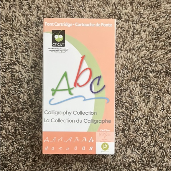 Cricut | Office | Cricut Calligraphy Collection Font Cartridge | Poshmark